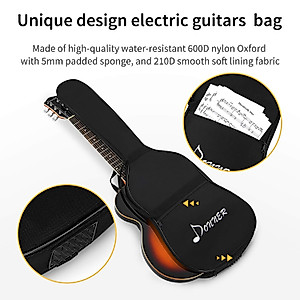 Donner 39 Inch Electric Guitar Solid Body Beginner Kit & Guitar Cable 10 ft