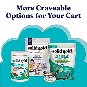 Solid Gold High Protein Dry Cat Food - Indigo Moon Cat Dry Food with Digestive Probiotics for Cats - Grain & Gluten Free with High Fiber & Omega 3 for Cats - Low Carb Superfood Meal - Chicken - 3lb