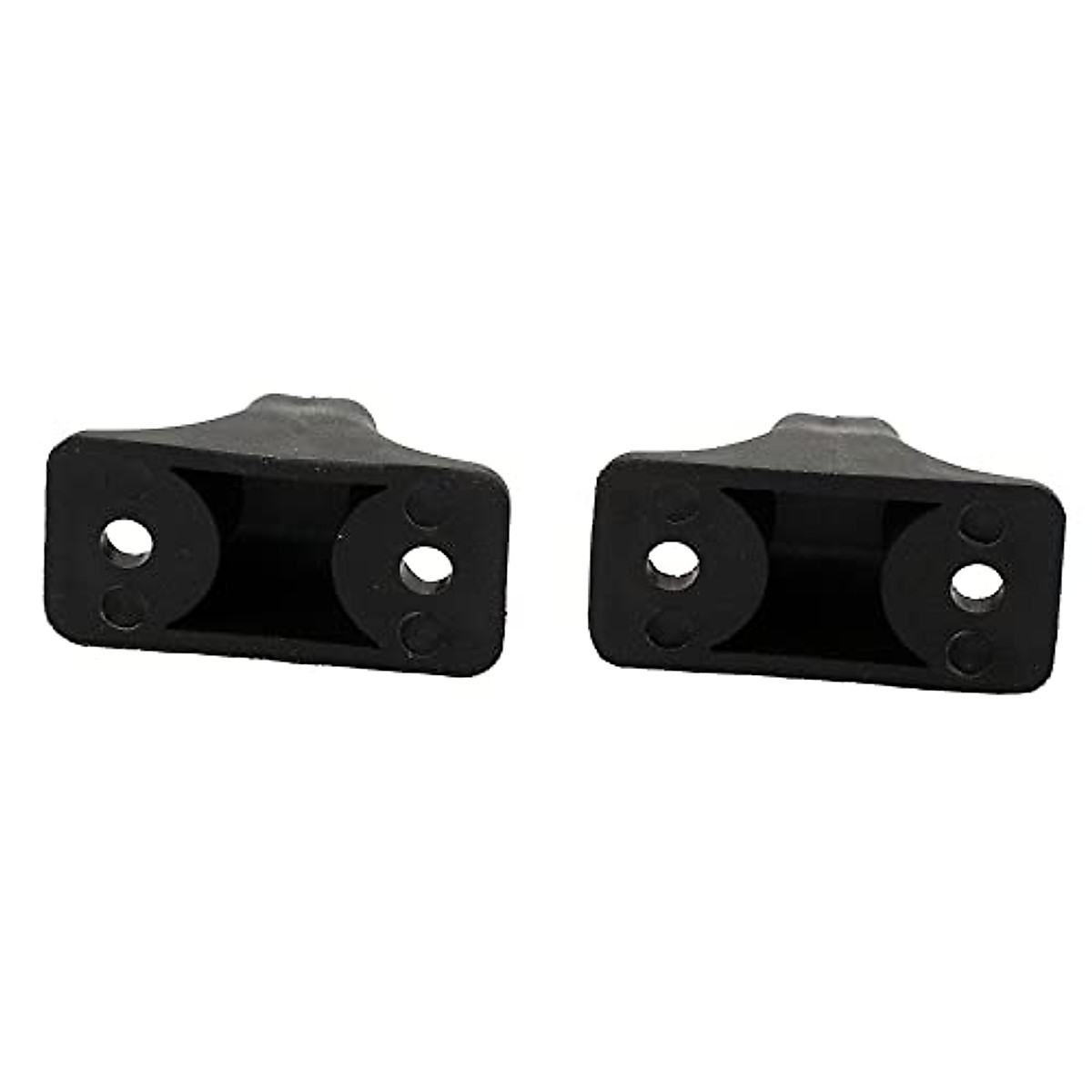 RLB-HILON Sun Visor Clip 94473143900 Compatible with Porsche 924 944 968, Sun Visor Retainer Clip, Black Color, 2PCS