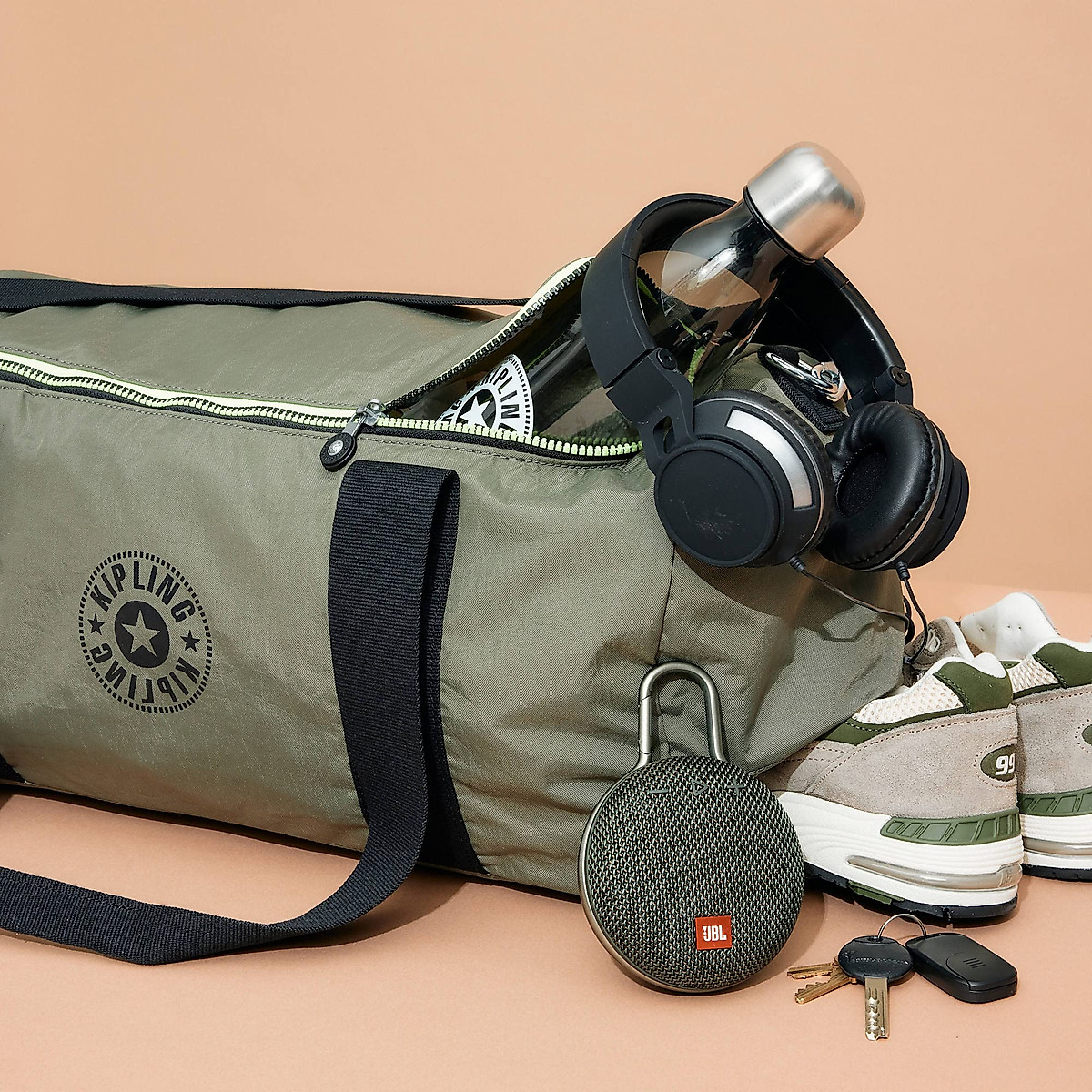 Kipling Argus Small Duffle Bag Strong Moss C