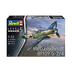 Revell 03829 Messerschmitt Bf109G-2/4 1:32 Scale Model Kit