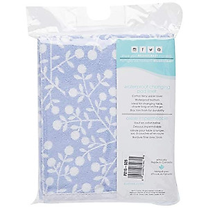 Kushies Baby Deluxe Change Pad Terry, Lilac Berries