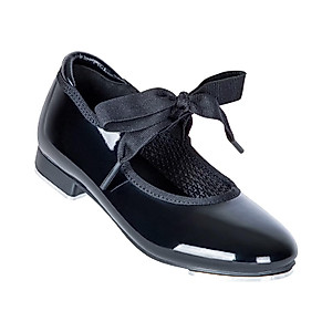 ARCLIBER Tap Shoes for Girls Black Dance Shoe Kids Tap Shoes(Toddler/Little Kid/Big Kid)