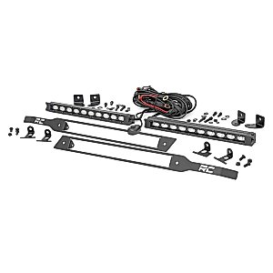 Rough Country 10" Black Series LED Grille Kit for 19-22 Silverado 1500-70817