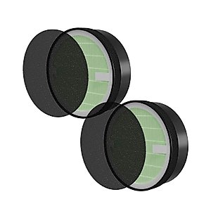 Fil-fresh Upgraded LV-H132 Filter Compatible with LEVOIT Air Purifier, Pet Treatment Filter with Activated Carbon, Part# LV-H132-RF, 2-Pack