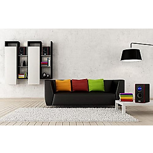 Acoustic Audio by Goldwood 2.1 Bluetooth Speaker System 2.1-Channel Home Theater Speaker System, Black (AA2103)