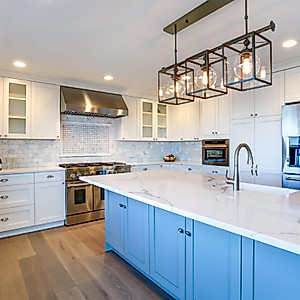 Gozelux Vintage LED Edison Bulbs 6W, Equivalent 60W Incandescent, Warm White 2700K, ST58 Antique LED Filament Bulbs with 90+ CRI, E26 Medium Base,Dimmable, Clear Glass, Pack of 6