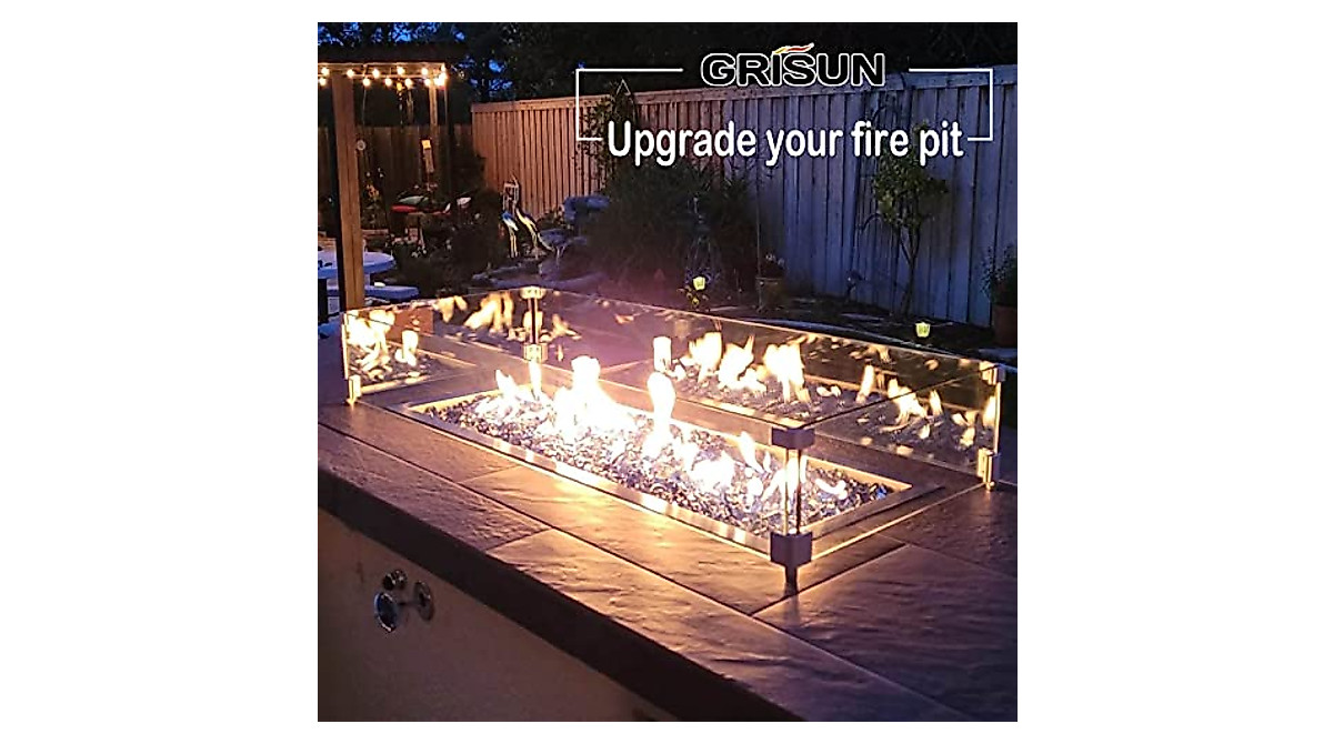 GRISUN Fire Pit Gas Ignition Kit for Safe, Easy Fire Control