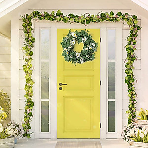 SOMYTING Artificial Daisy Garland Decorative Fake Flower Vine Hanging 5.6Ft Silk Flower Greenery for Home Garden Outdoor Ceremony Wedding Arch Floral Decor