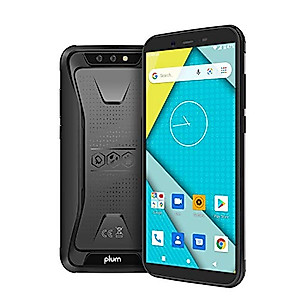 Plum Gator 6-4G Rugged Phone Water Shock Resistant Military Grade IP68 Certified, Not for use in The USA