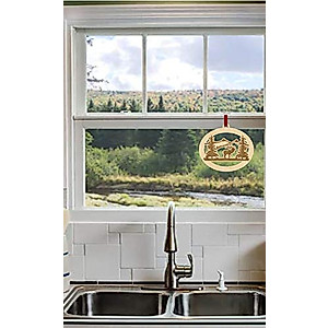 Elk Personalized Christmas Ornament | Hunting Gift for Men and Women, Elk Decoration, Fathers Day Gift, Customizable Gift, Wildlife Decor, 501074