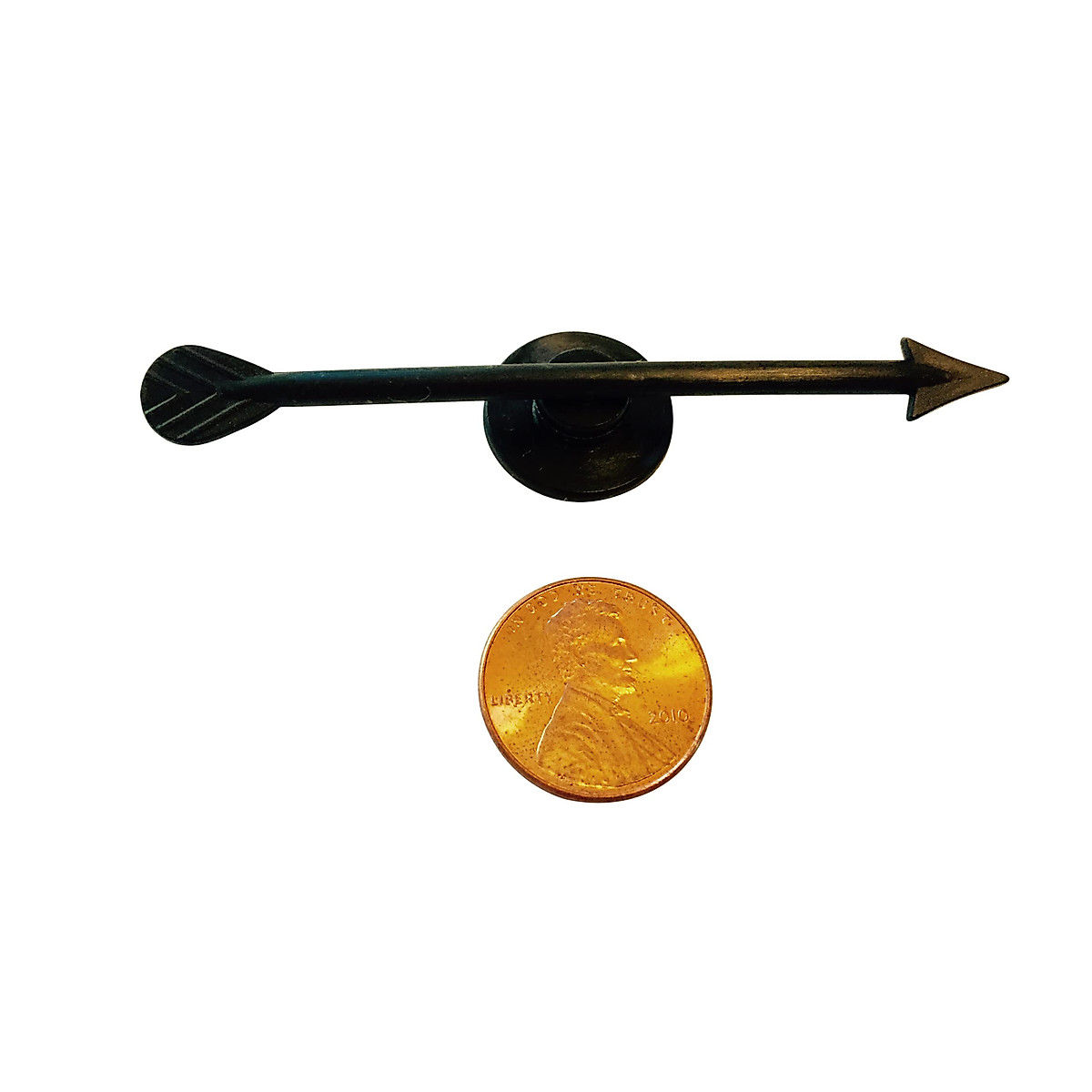 Game Spinner 12 Pack - 3 Inch Black Plastic Arrow Game Spinner - Small Lightweight Game Spinners for School - Spinners for Games - Game Pieces, Blank Arrow Spinner Gameboard Spinners