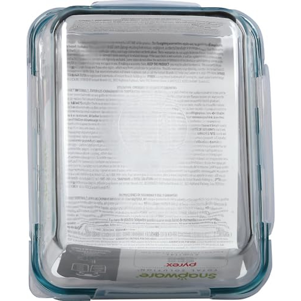 Snapware 6-Cup Total Solution Rectangle Food Storage Container, Glass