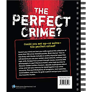 Brain Games - How to Get Away with Murder: Solve Puzzles to See if You Can Commit the Perfect Crime