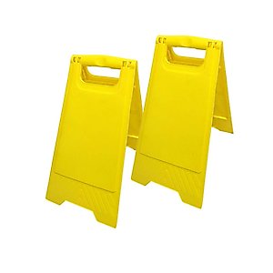JaniLink Blank Floor Sign A-Frame Folding [SET OF 2]