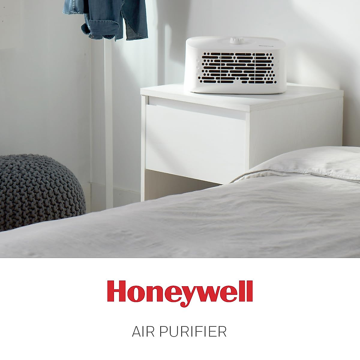 Honeywell HHT270 Air Purifier, Small Rooms (100 sq. ft.) White