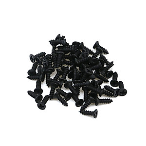 Bitray Metal Box Corner Protector Three Sided Corner Hardware Black Antique Wood Box Corner Protector Guard -20pcs