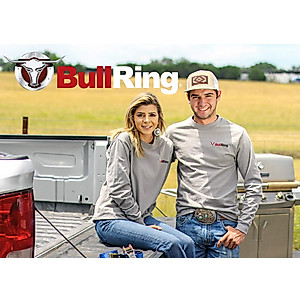 Bull Ring Retractable Truck Bed Tie Down Anchors, 98-12 Ford Ranger, 98-14 F150, 98-16 F250 & F350 Super Duty, 99-13 Silverado, 99-13 Sierra 1500 2500 & 3500, 95-18 RAM 1500 2500 & 3500 (1 Pair)