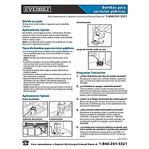 Everbilt 1/3 HP Utility Sink Pump