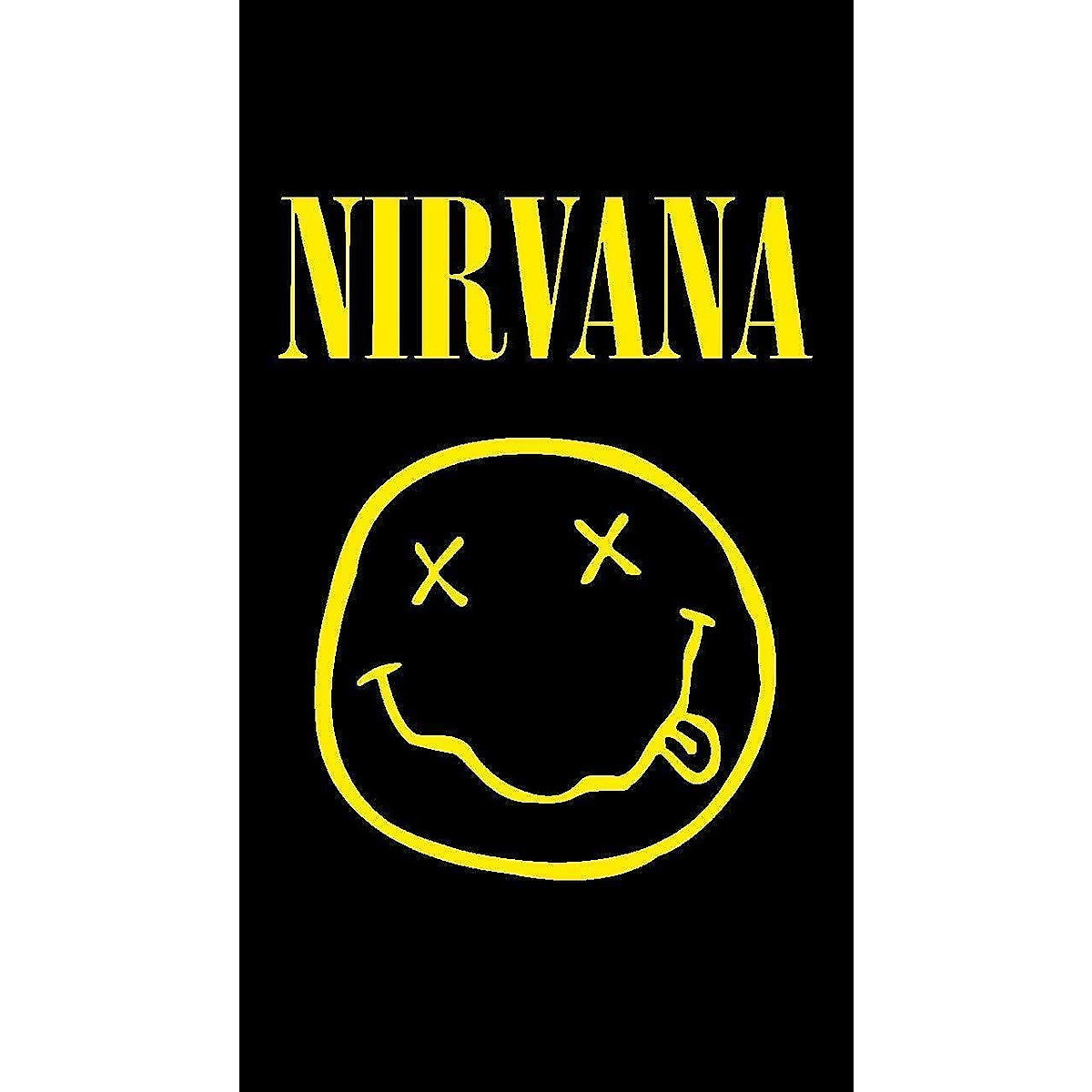 HOLYDAY Nirvana Smiley 12x18 inch Poster Rolled Poster