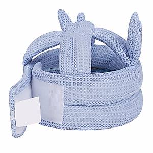 Baby Adjustable Helmet Toddler Head Protector Hat Safety Helmet Infant Walker Bumper Hat Kids Headguard Bumper Baby Head Cap Kids Head Cushion Bonnet for Baby Age 6 Months to 5 Years