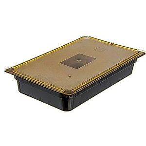 Carlisle FoodService Products 10401B03 StorPlus High Heat Food Pan, 4" Deep, Full Size, Black