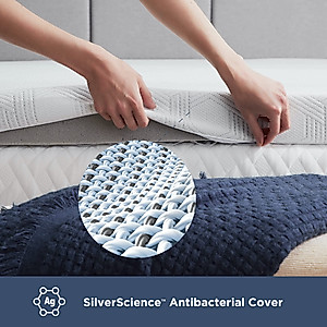 Dr. Oz Good Life Say Goodnight Memory Foam Mattress Topper California King Size, Gray (OZGL30CK30BGT)