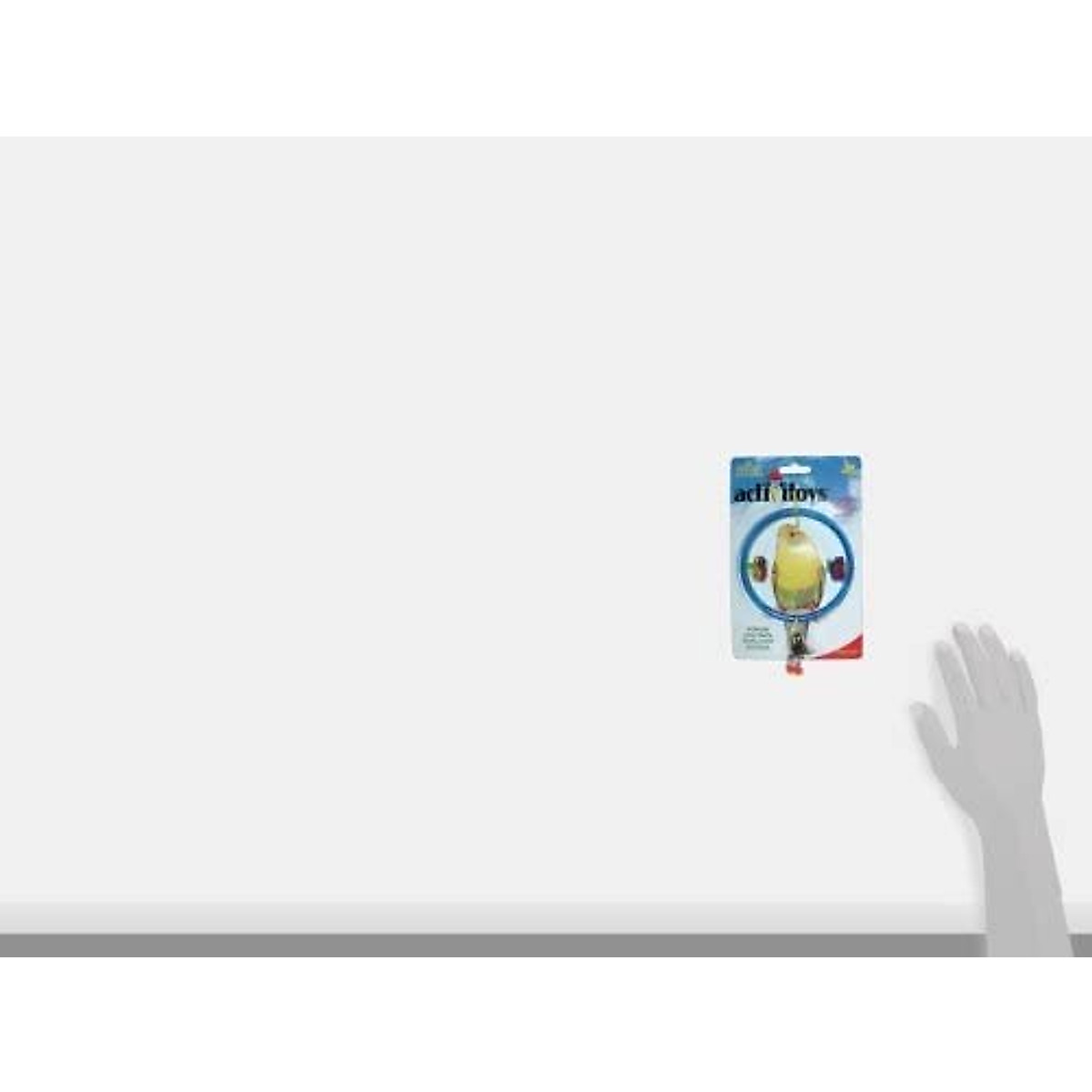 JW Pet Activitoys Ring Clear Bird Toy [Set of 3]