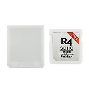 Mviioe 2023 SDHC Wood Version Plus Card with 32GB TF SD Card for DS DSI 2DS 3DS NDS, No Game timebomb