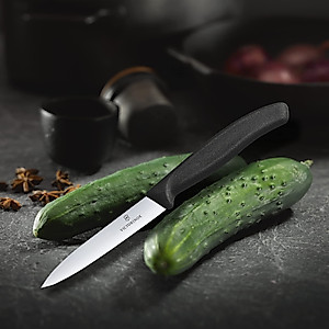 Victorinox Gemüsemesser SwissClassic, 10 cm, schwarz