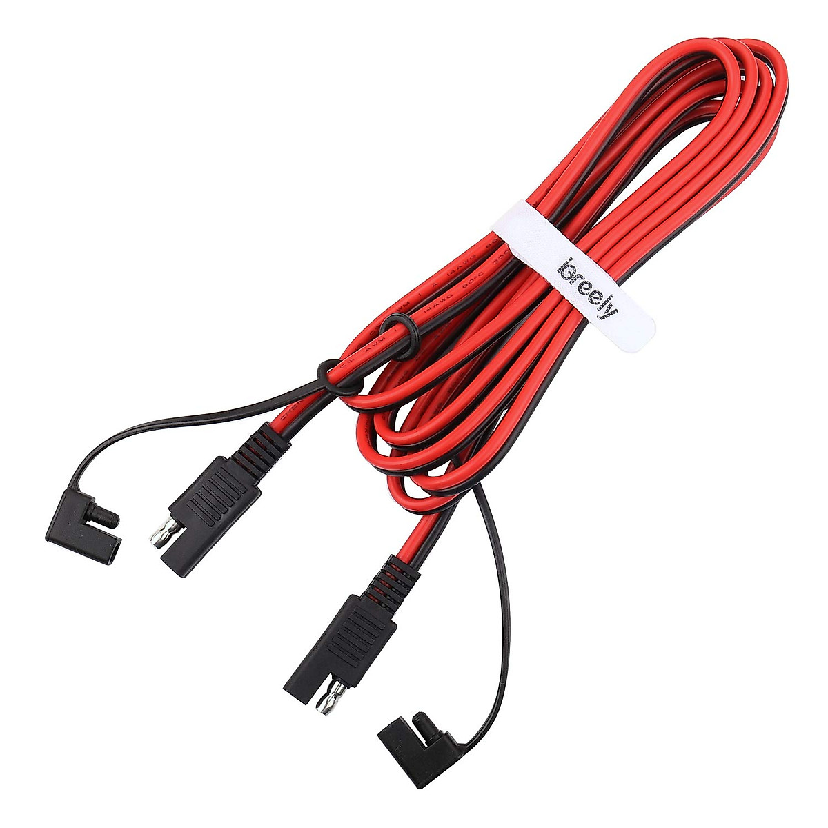 iGreely SAE Extension Cable 14AWG SAE to SAE Extension Cable Quick Disconnect Wire Harness SAE Connector for Solar Panel Battery Motorcycle Cars Tractor 14 Gauge 4M/13FT