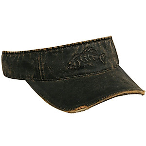 Outdoor Cap Mens Visor Baseball, Dark Brown
