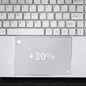 Estink 15.6 inch Laptop, CPU Portable Silver Laptop, 2k Resolution IPS Screen , 16GB Ram, with Backlit Keyboard and Large Touchpad, for Windows 11, Can be Used for Office Games Learning(16+128G)