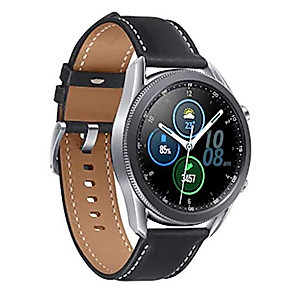 Samsung Galaxy Watch3 R840 Smartwatch (45mm Stainless Steel) International Version - Mystic Silver