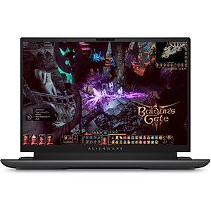 Dell Alienware m18 Gaming Laptop (2023) | 18" QHD+ | Core i9-2TB SSD + 2TB SSD - 64GB RAM - RTX 4080 | 24 Cores @ 5.4 GHz - 13th Gen CPU - 16GB GDDR6X Win 11 Pro (Renewed)