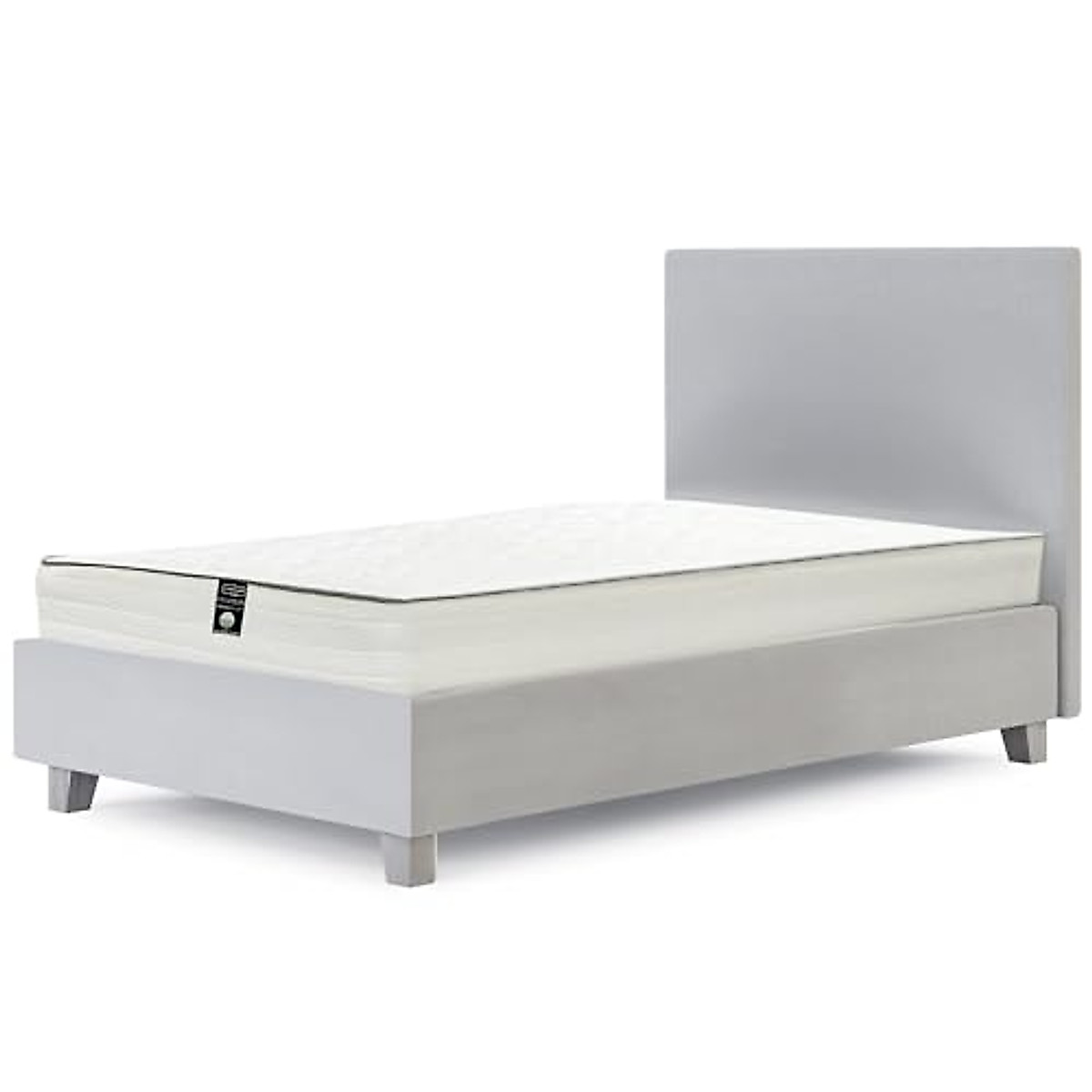 Twin Size Mattress - 12 Inch Cool Memory Foam & Spring Hybrid Mattress with Breathable Cover - Comfort Tight Top - Rolled in a Box - Oliver & Smith