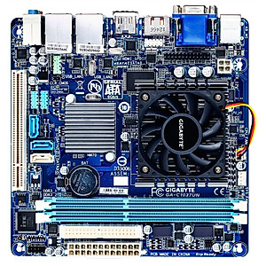 Gigabyte GA-C1037UN Combo NM70 CELERON C1037 MAX-16GB DDR3 MITX PCIE VID