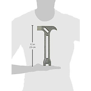 4 in 1 Emergency Tool: Gas & Water Shut Off, Pry Bar, 4 in 1, Non Sparking, Emergency earthquake Gas Shut Off Valve - Fireman Tools - Tool Emergency - Emergency Tools - Gas Turn Off Wrench - Tern Tool