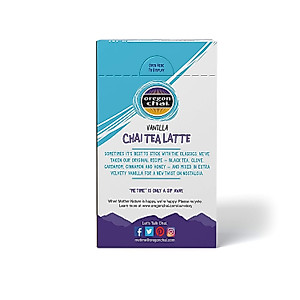 Oregon Chai Vanilla Dry Chai Latte Mix, 8 Count (Pack of 6)