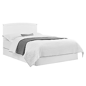 Delta Children Campbell 6-in-1 Convertible Crib - Greenguard Gold Certified, Bianca White