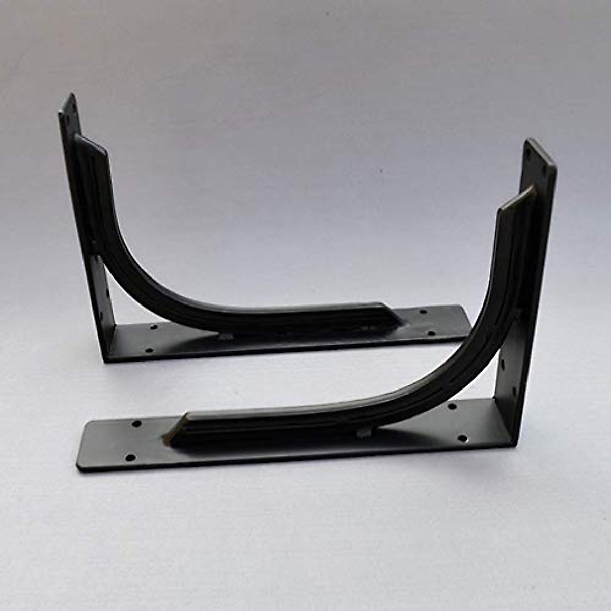 Edge Corner Protectors,Furniture Angle Brace,Shelf Bracket,Wall Mounted Brace Support,Floating Heavy Duty Metal Iron L-Shaped Triangle,Furniture TV Cabinet Desk Bar Counter Right Angle Shelf Supports,