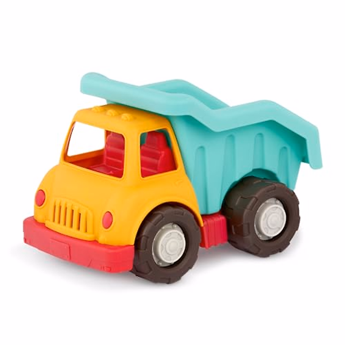 Battat- Wonder Wheels- Dump Truck – Toy Truck For Toddlers – Moveable Parts- Durable & Sturdy Construction Toy – Recyclable – Dump Truck