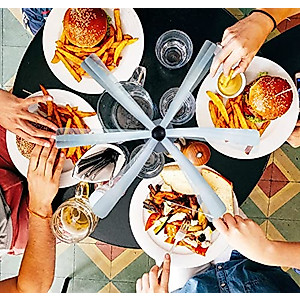 PATIOSIR Food Fan for Indoor Outdoor Meal(Black Color 2pcs)