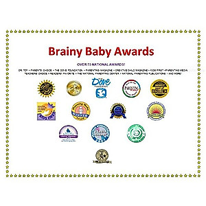 Brainy Baby ABCs Introducing the Alphabet A to Z Deluxe Edition - DVD, Board Book and Flashcards: Set of 3