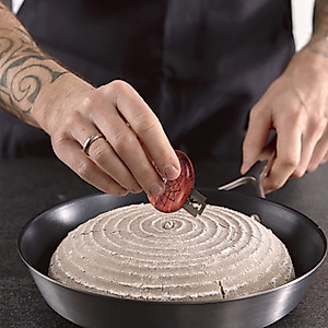 Luxshiny Bread Lame, Baking Dough Scoring Tool Bread Curve Cutter with Replaceable 5 Cutters for Baking Cooking (Style 3) Bread Scoring Knife