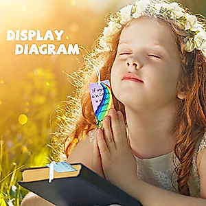 120 Pack Christian Bookmarks for Kids Christian Gifts for Kids Bible Verse Bookmarks with Scripture Inspirational Spiritual Bible Bookmarks Christian Bookmarks Sunday School Gifts (Novelty Style)