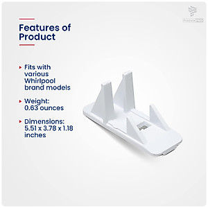 ForeverPRO WP67001716 Ladder Hook for Whirlpool Refrigerator 67001716 67001716 1022681 12531802