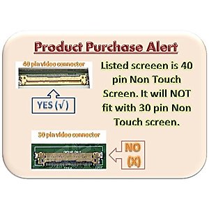 New Pavilion Notebook 15-AU165CL 15.6" Replacement Touch On-Cell LCD LED Display Screen