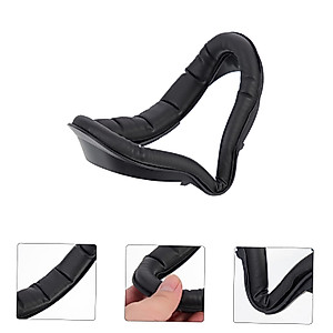 3pcs Vr Mask Accessories Vr Facial Interface Bracket Face Cover for Vr Headset Face Cover Replacement Vr Headset Sweatproof Cover Vr Part Face Cushion Pad Replacement Vr Accessory