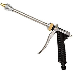 Portable Electric Pressure Washer Double Pump 12V High Pressure Powerful Washing Kit with 20 Feet Hose for Cars Home Garden